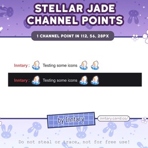 Honkai Star Rail Stellar Jade Channel Points for Twitch | Cute Twitch ...