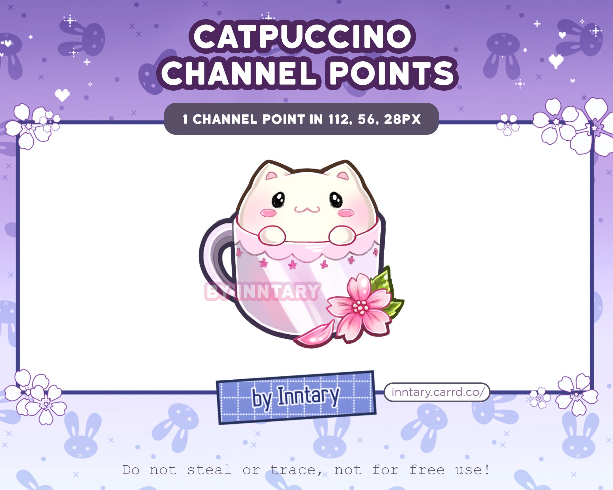 Cat Cafe Catpuccino Channel Points for Twitch | Cute Twitch Emotes ...