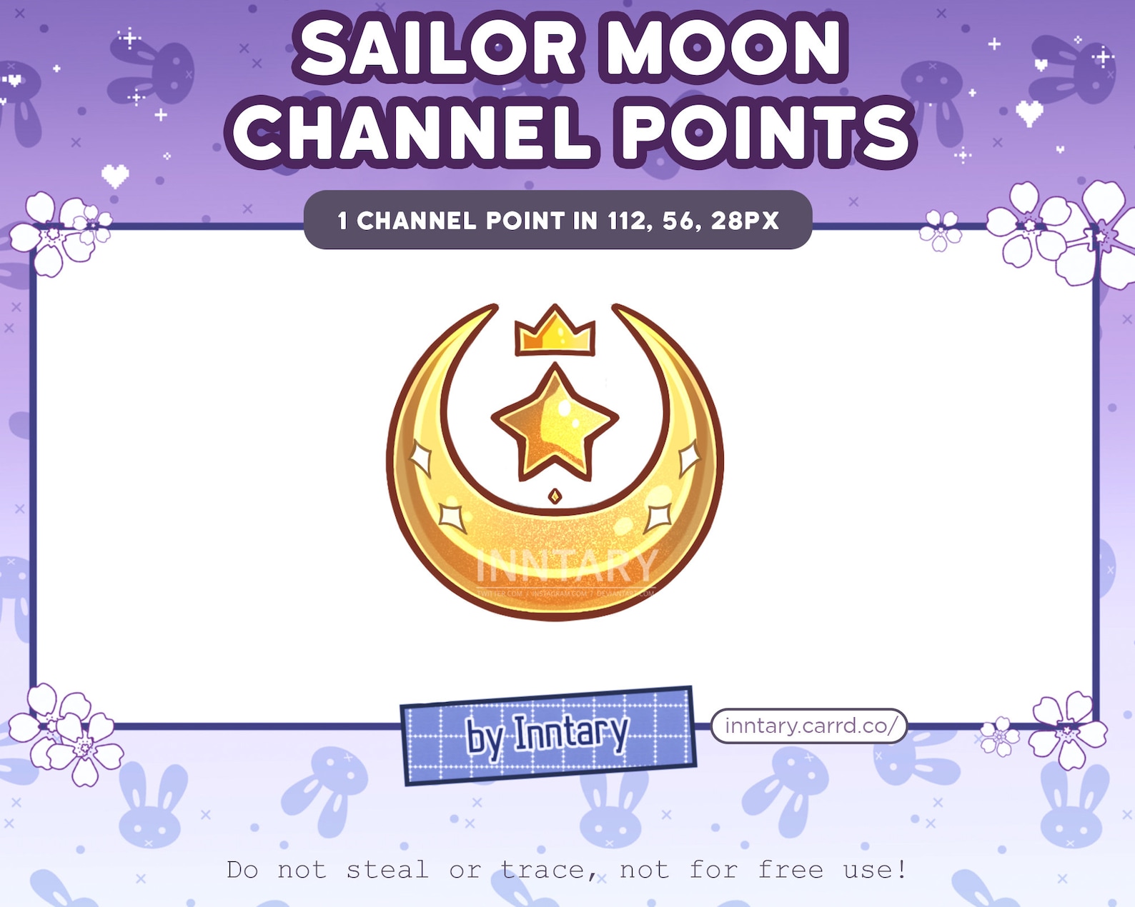 Sailor Moon Channel Points for Twitch | Cute Twitch Emotes | Stream ...