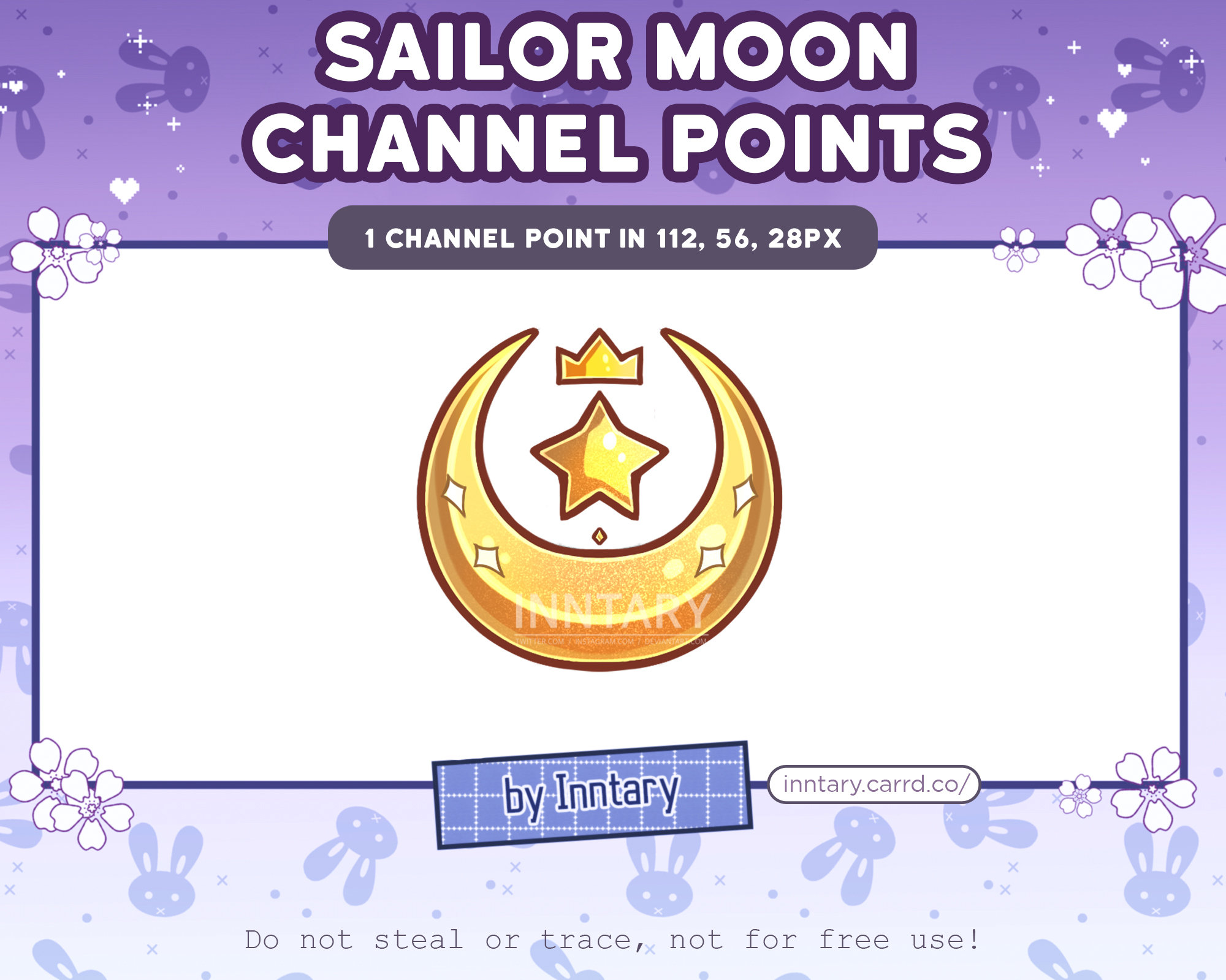 Sailor Moon Channel Points for Twitch | Cute Twitch Emotes | Stream ...