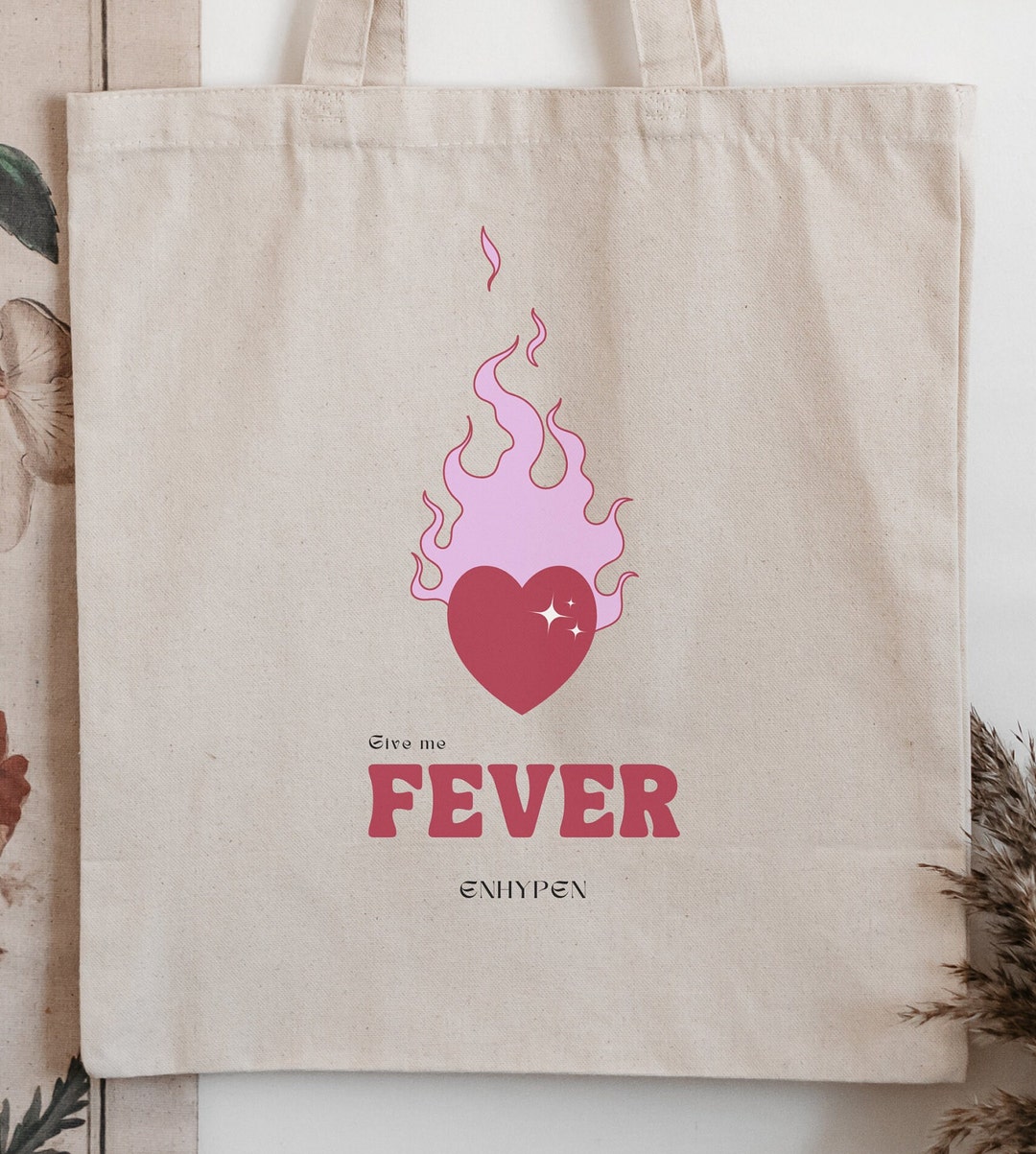 Enhypen Tote Bag Kpop Tote Bag Enhypen Merch Kpop Design - Etsy