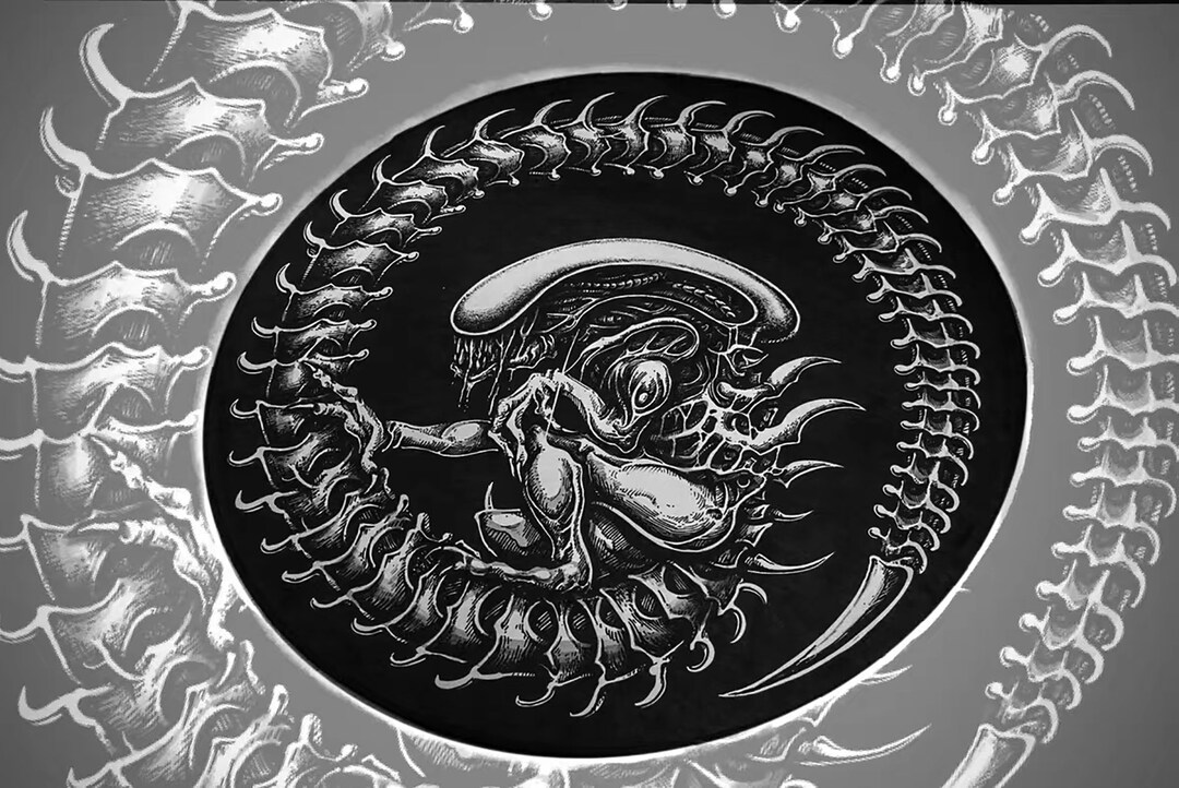 Xenomorph Alien Rugscustom Carpet living Room Rug Area - Etsy