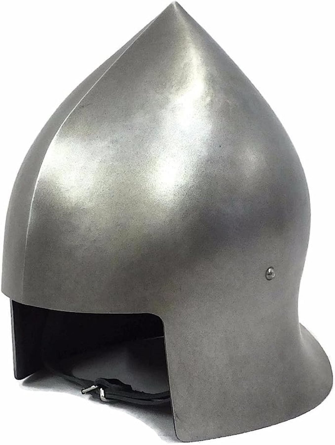 Medieval Warrior Open Face Sallet Helmet SCA Armour Silver - Etsy