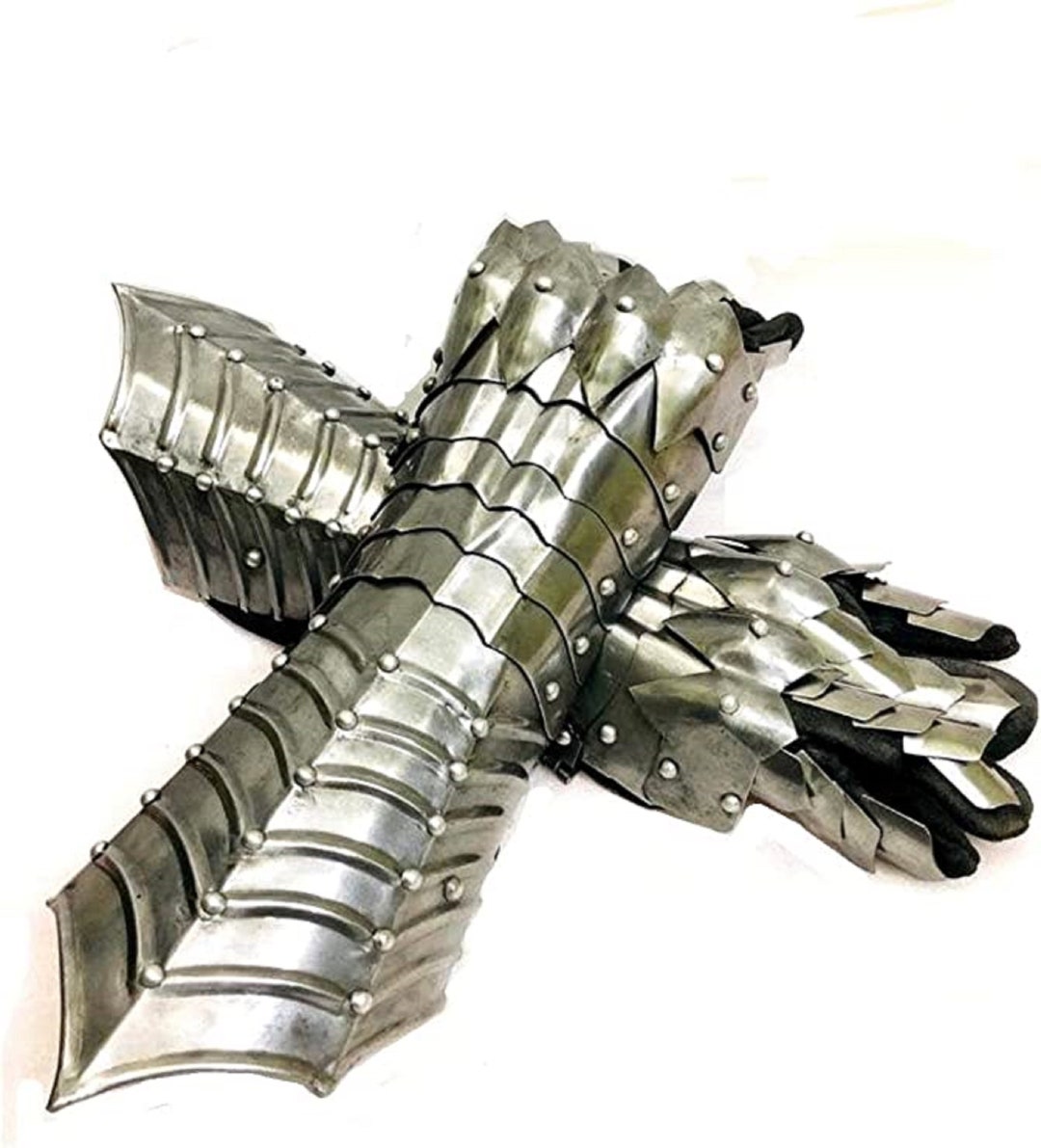 Nazgul Gauntlets Medieval Steel Hand Gloves Crusader Larp - Etsy