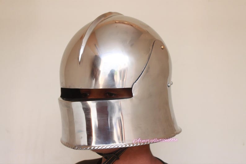 HANDMADE Medieval Gothic Sallet Helmet Historical Reenactment - Etsy