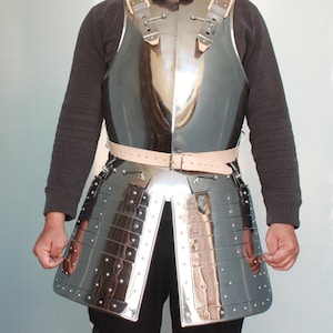 HANDMADE Gothic Body Armour Breastplate Medieval Steel Knight Cuirass ...