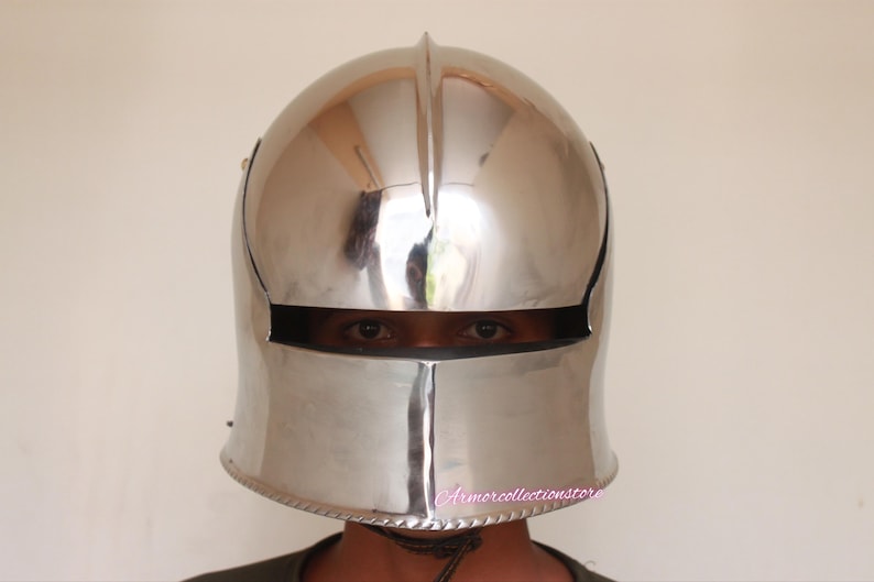 HANDMADE Medieval Gothic Sallet Helmet Historical Reenactment - Etsy