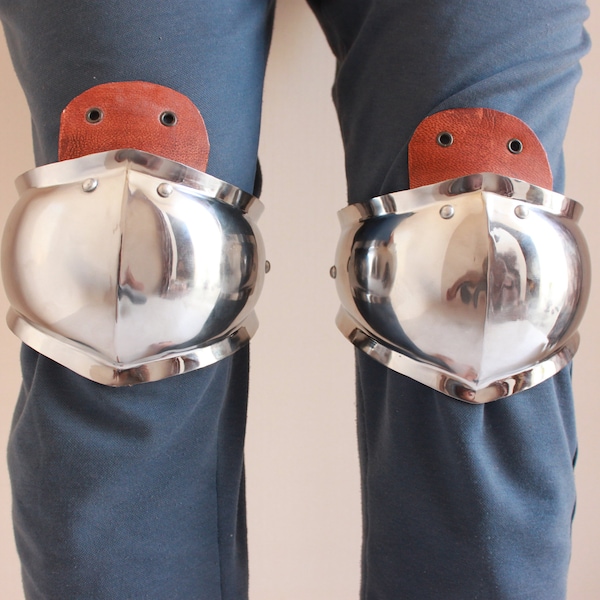 Medieval Knee Armour - Etsy