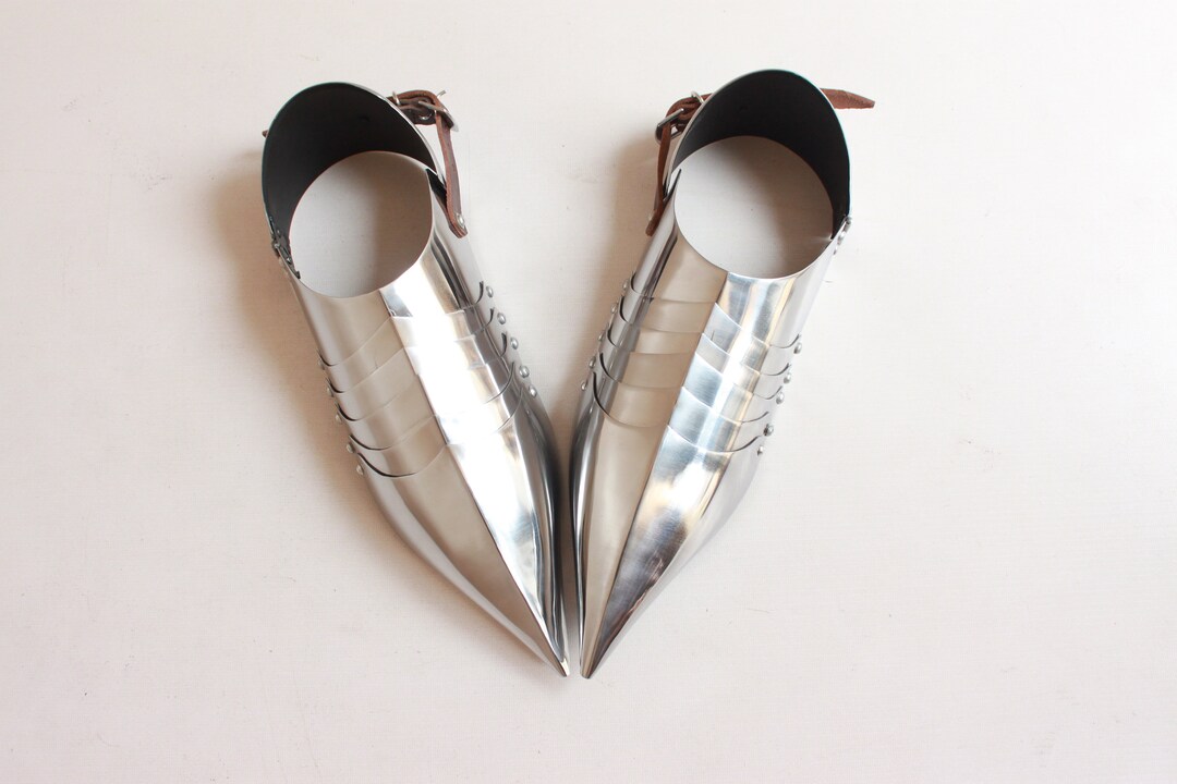 Handmade Medieval Sabaton Steel Armour Shoes - Etsy