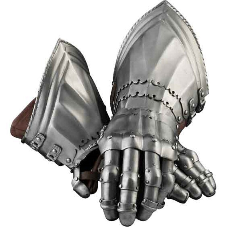 15th Century Medieval Steel Gauntlets Larp Armour - Etsy