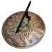 HANDMADE Sunset Sunrise Brass Sundial for Living Room, Garden, Office ...