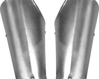 Economy Steel Bracers Medieval Arm Guard Larp Armour - Etsy