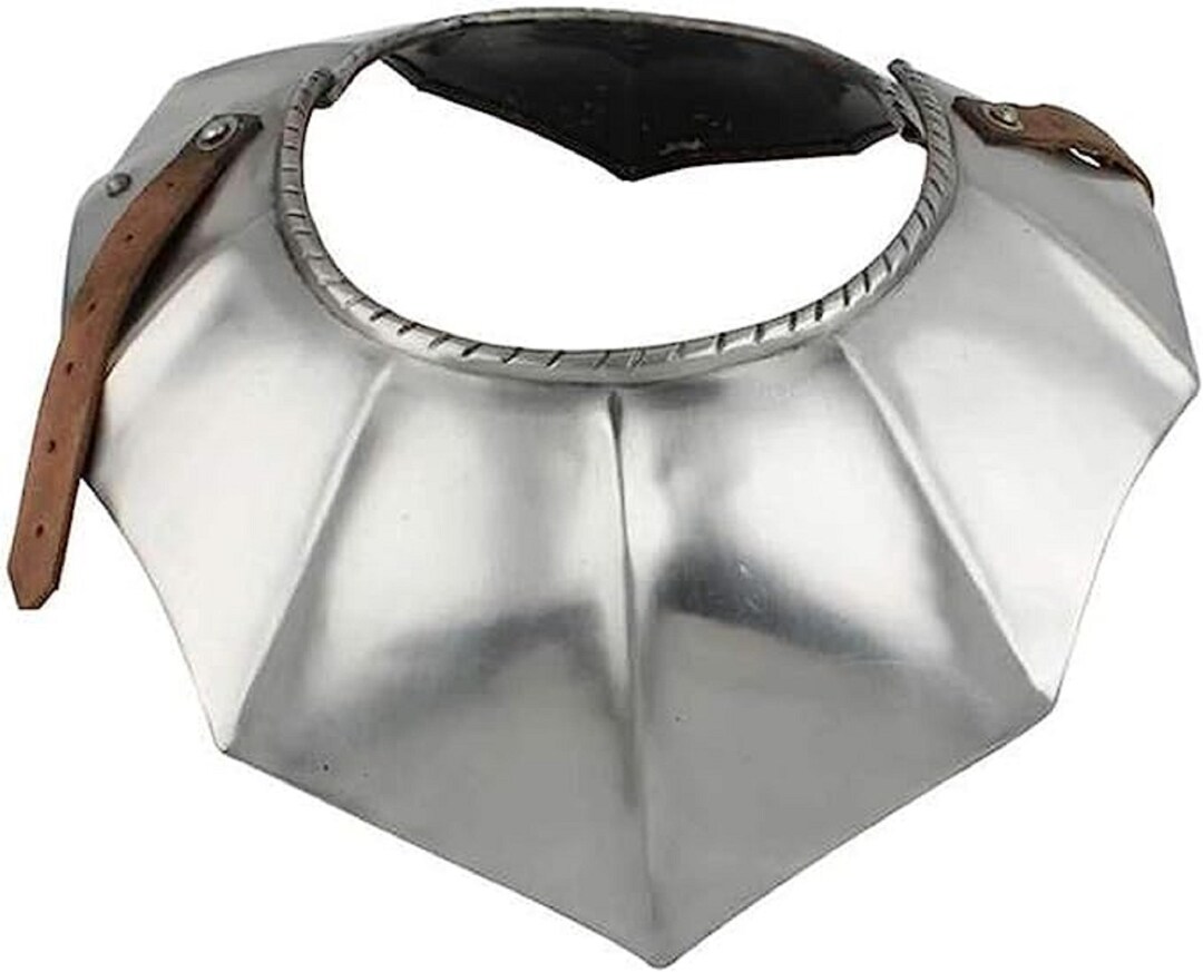 German Gothic Gorget Medieval Neck Protection Armour - Etsy