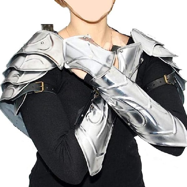 Medieval Shoulder Armor and Bracers - Etsy