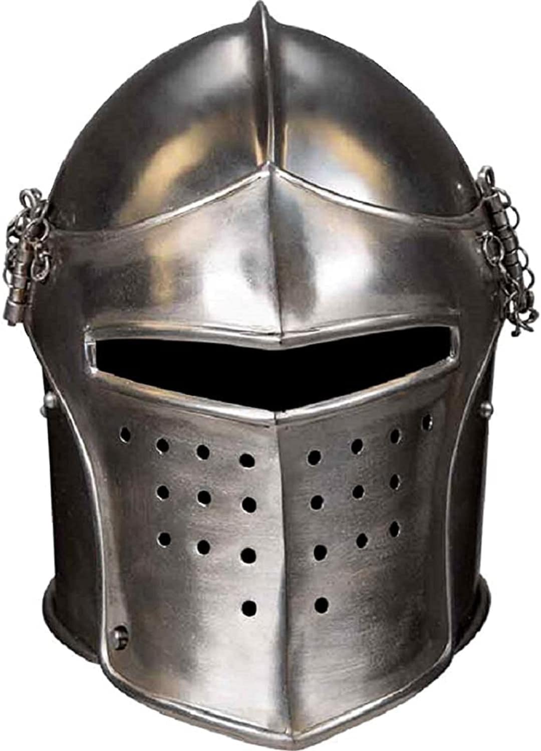 Visored Bascinet Medieval Combat Helmet Armour Reenactment - Etsy Australia