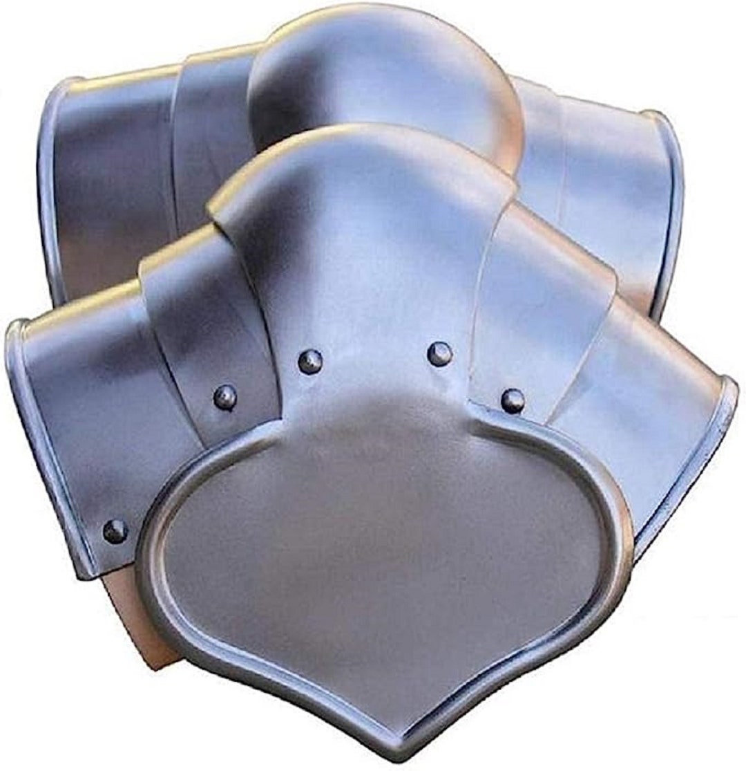 16th Century Italian Elbow Cops Combat Armour Silver - Etsy