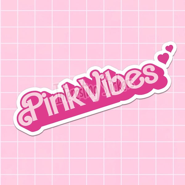 Pink Aesthetic Stickers - Etsy