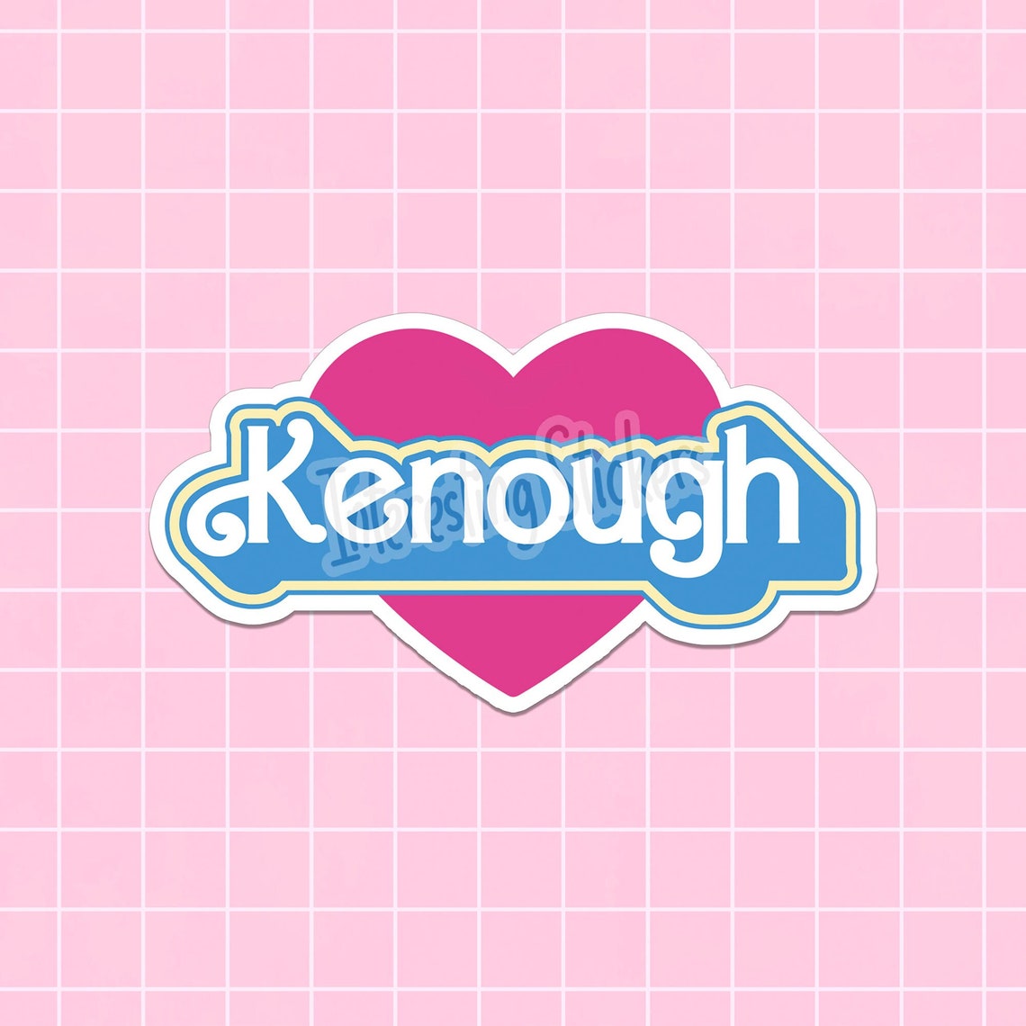 Ken Stickers Ken Sticker Kenough Stickers Kenenough - Etsy