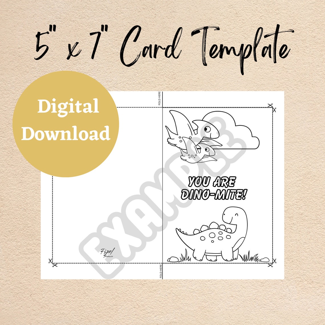 DIY Kids Coloring Cards, Printable Set of 3, Kids Birthday Cards ...