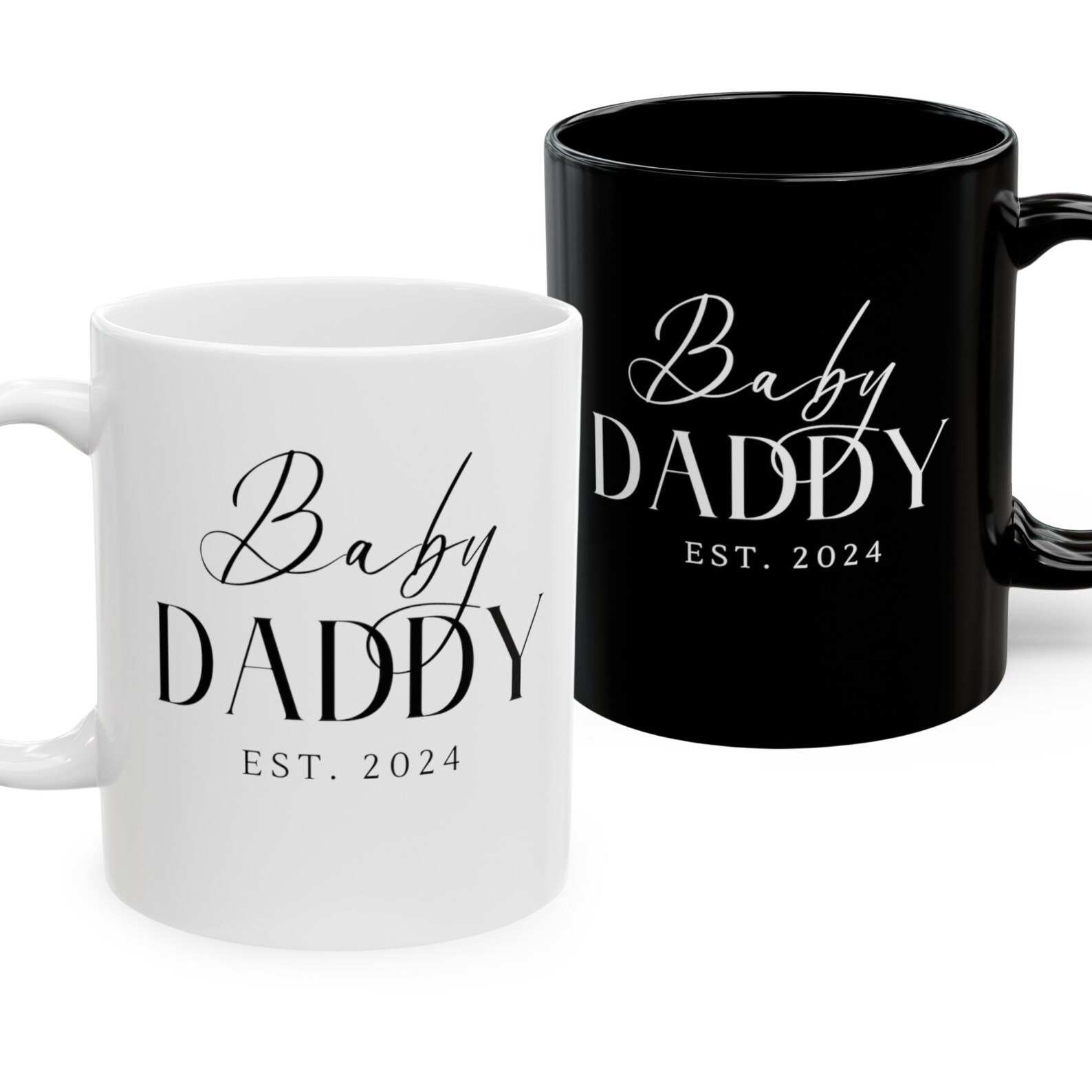 Baby Daddy Mug: Funny New Dad Gift, Father's Day Mug - Etsy