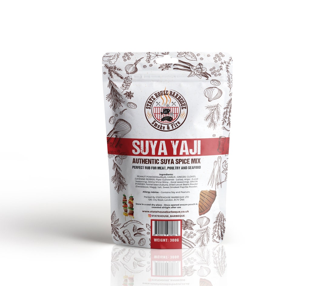 Statehouse Barbecue Suya Yaji / Kebab Spice / Suya Spice - Etsy