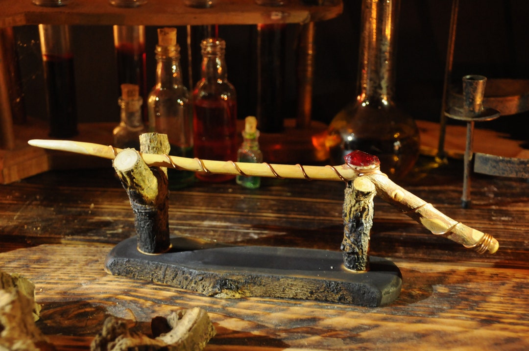 Magic Wand Hand-whittled Hawthorn Wood - Etsy