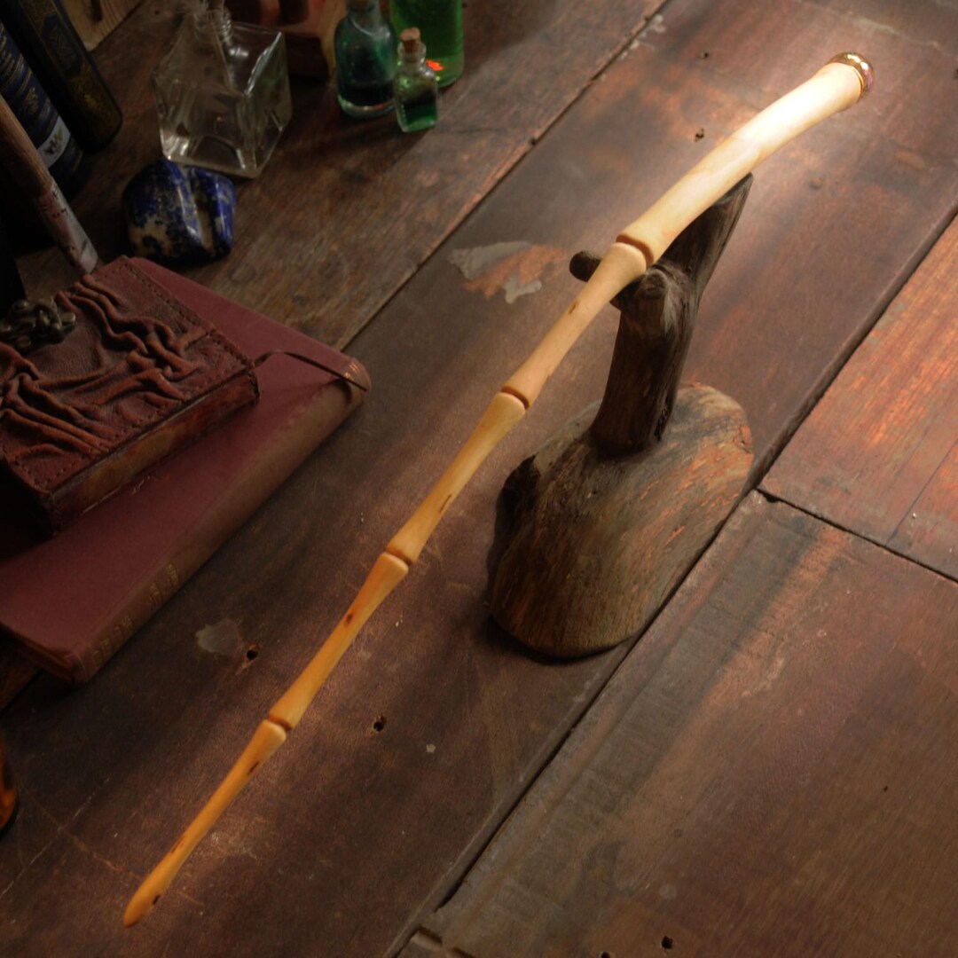 Magic Wand Hand-whittled Blackthorn Wood - Etsy