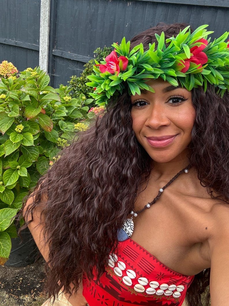 Moana Flower Crown - Etsy