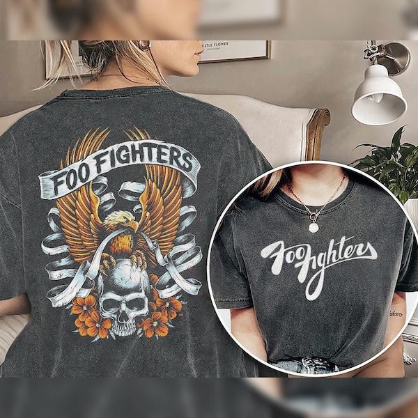 Foo Fighters Shirt - Etsy