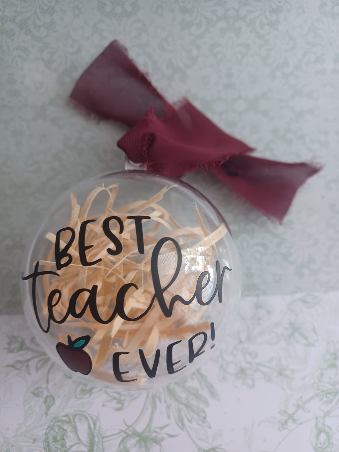 Personalised Fillable Baubles - Etsy