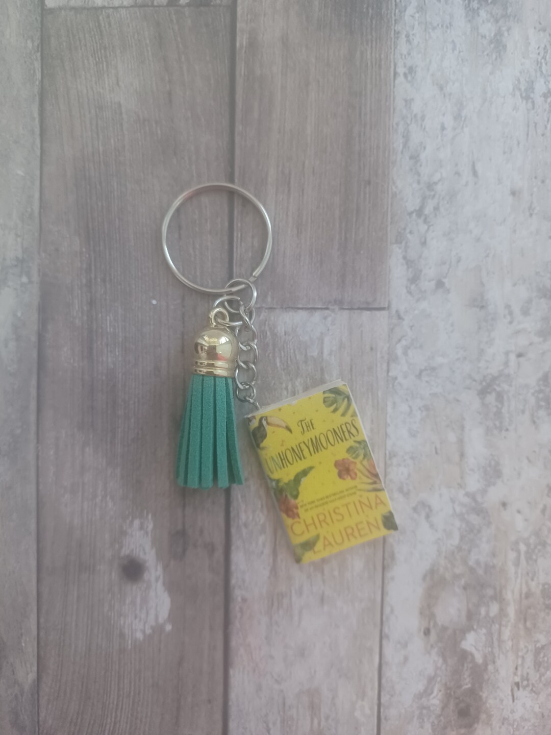 The Unhoneymooners Mini Book Key Chain - Etsy