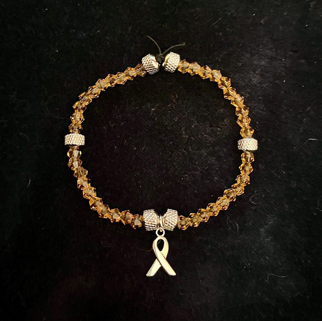 Endometriosis Awareness Bracelet - Etsy