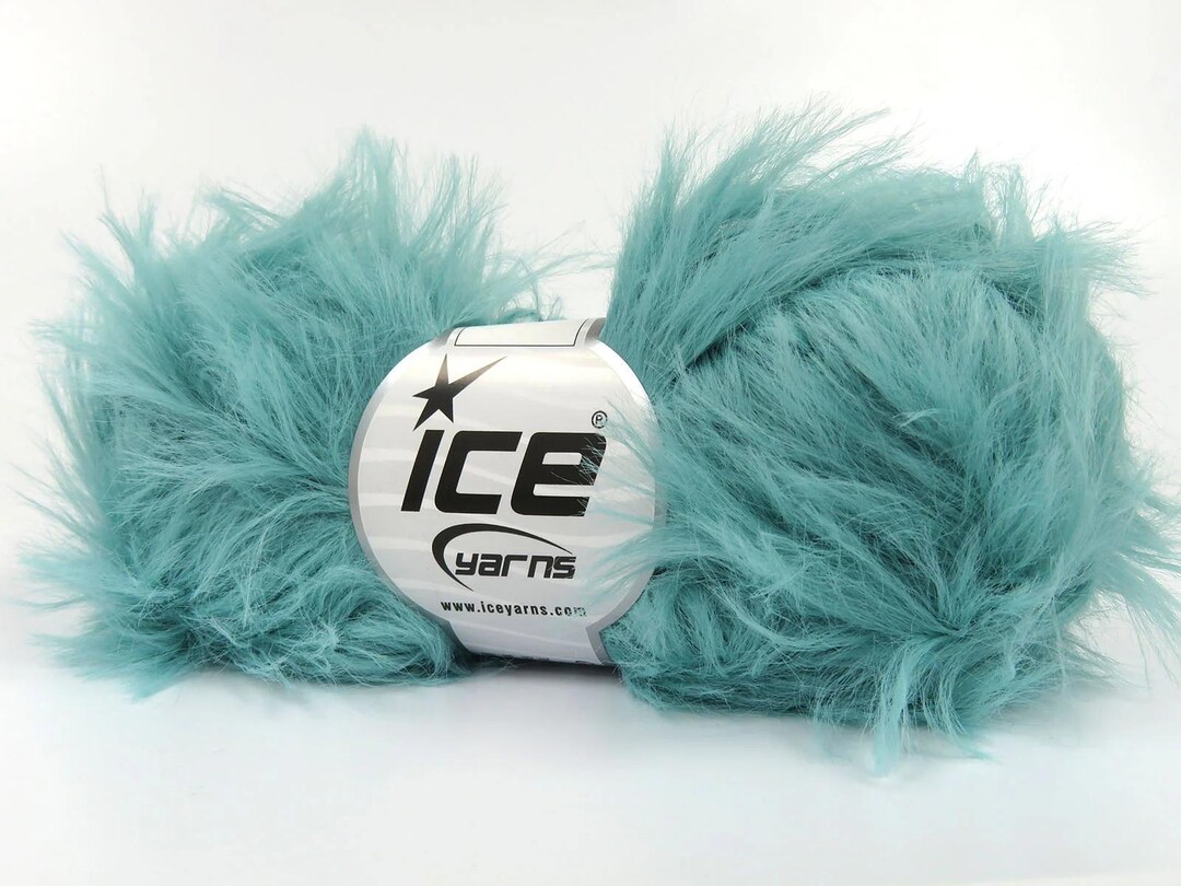 8 Skeins Ice Yarns FAUX FEATHER Knitting & Crochet Yarn Antique Pink - Etsy