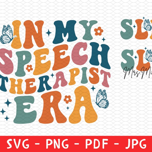In My Speech Therapy Era Png - Etsy