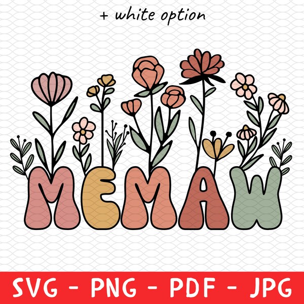 Memaw Shirt - Etsy