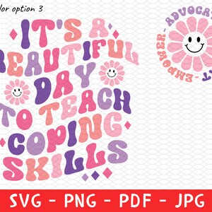 Good Day to Teach Coping Skills SVG, School Counselor Svg, Back to ...