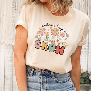 Mistakes Help Us Grow SVG PNG, Motivational Sublimation Svg, Teacher ...