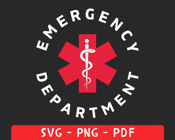 Emergency Care Logo 24 Hour Emergency Service Label Design 3d Round