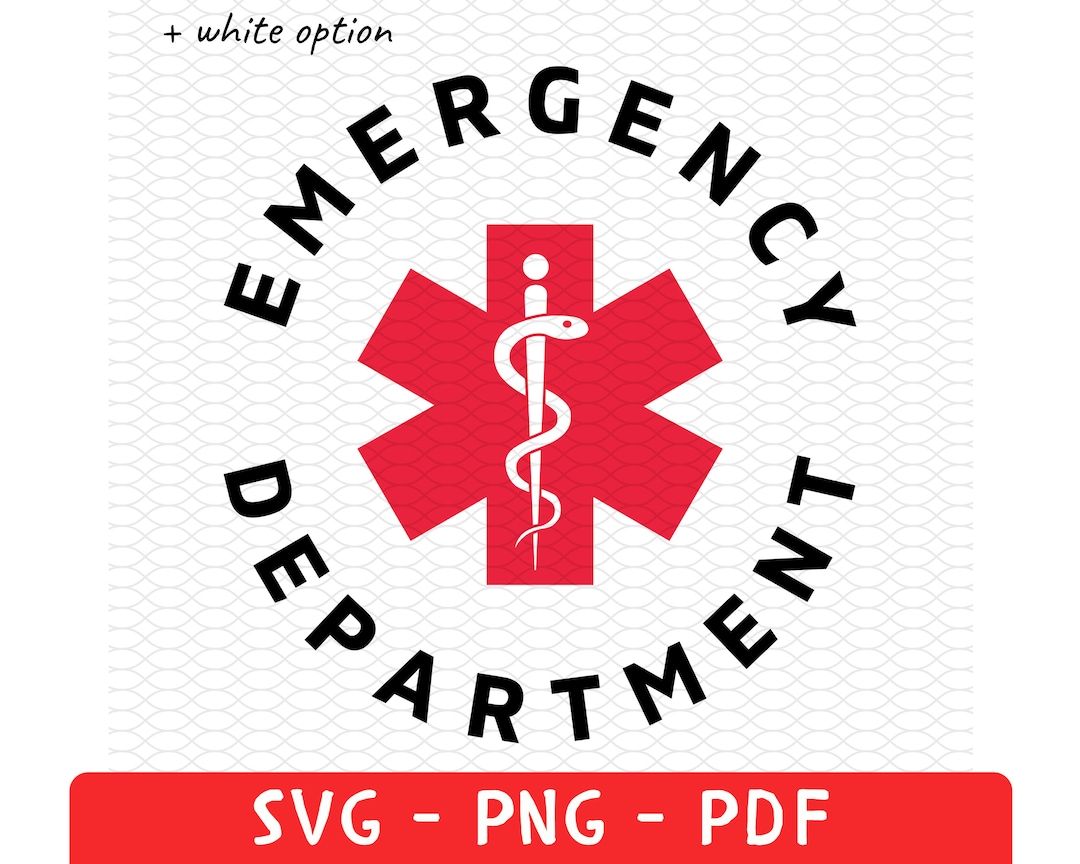 Emergency Department Logo Png Svg, ER Nurse Png, Emergency Nurse Png ...