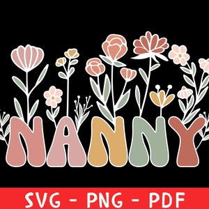 Custom Nanny Shirt Png, Personalized Nanny Shirt Gift, Customized Nanny ...