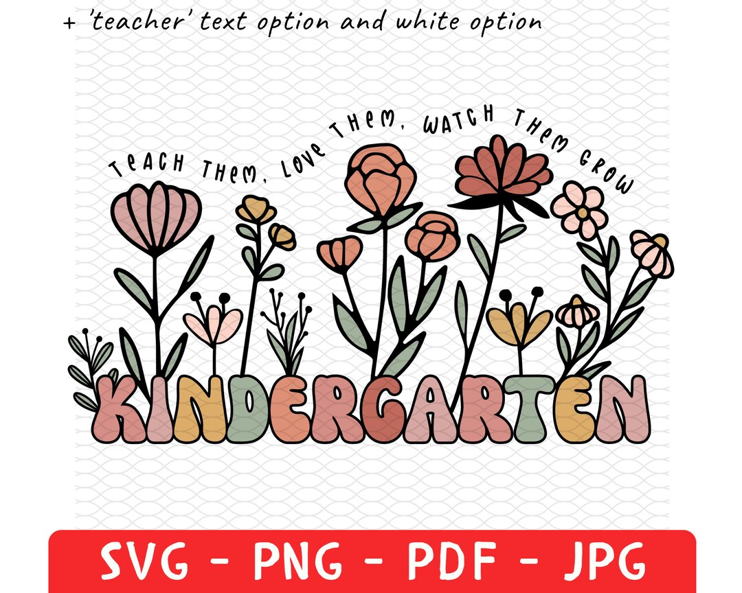 Custom Kindergarten Teacher Shirt Png, Personalized Teaching Gift ...
