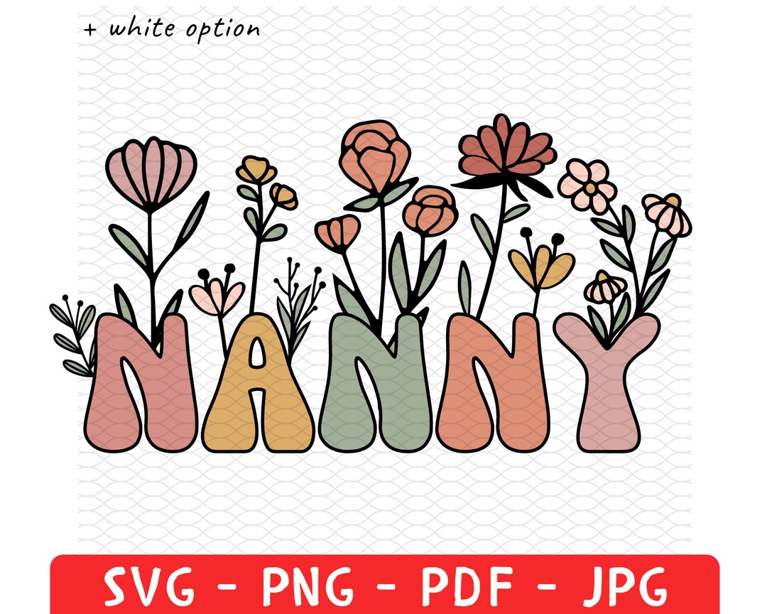 Custom Nanny Shirt Png, Personalized Nanny Shirt Gift, Customized Nanny ...