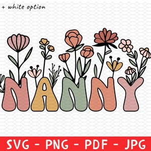 Custom Nanny Shirt Png, Personalized Nanny Shirt Gift, Customized Nanny ...