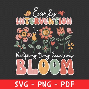 Early Intervention Therapist Shirt Png Svg, Early Intervention ...