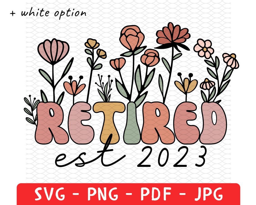 Personalized Retired Shirt Png, Retirement Shirt Svg, Retirement Party ...