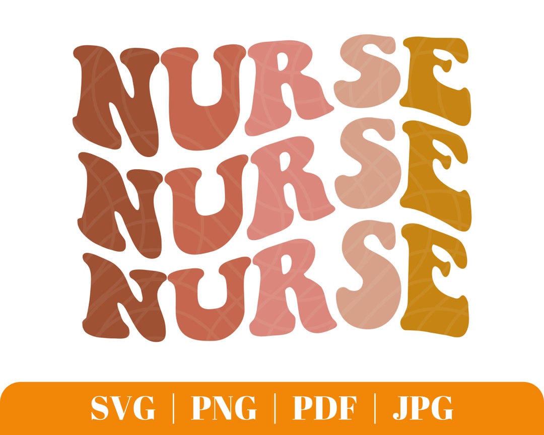 Nurse Svg, Retro Nurse Svg Png, Nurse Appreciation Png, Nurse Gift Svg ...
