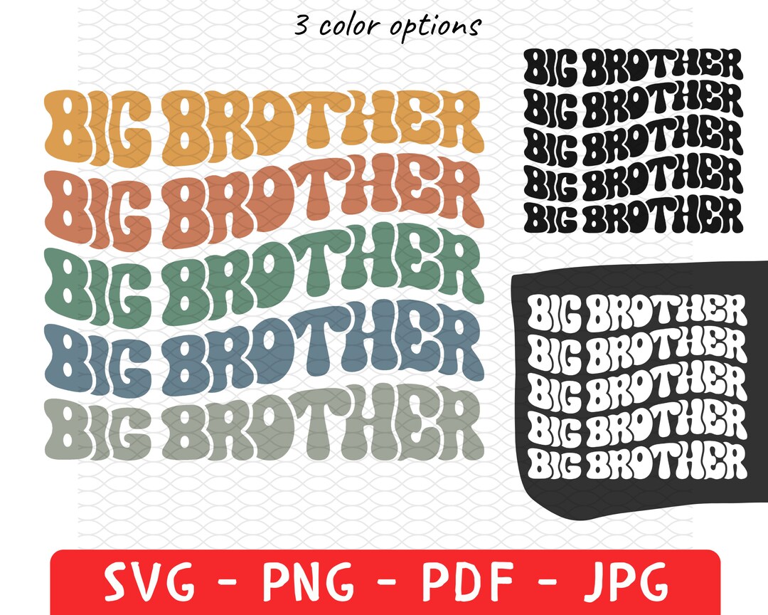 Big Brother SVG PNG, Big Bro Svg, Baby Announcement Svg, Siblings Svg ...