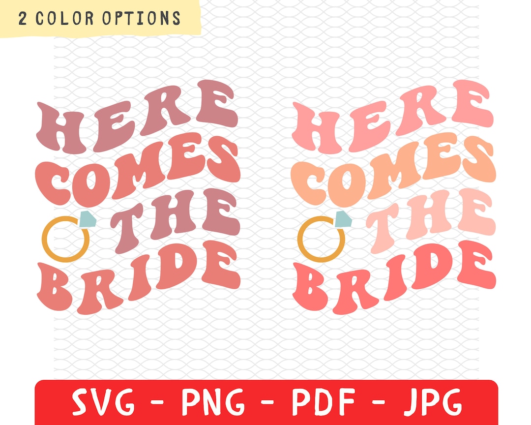 Bachelorette Party Png for the Bride, Bridesmaid Gifts, Here Comes the ...