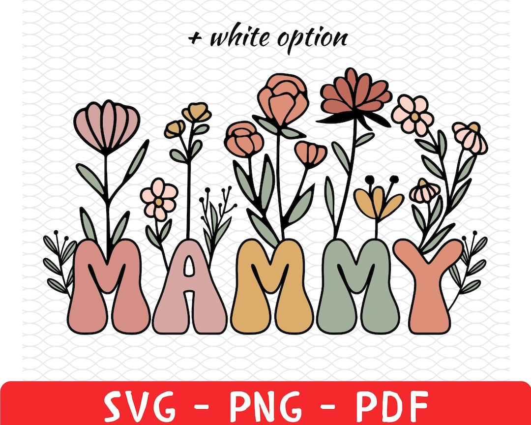 Custom Mammy Shirt Png Svg, Personalized Mammy Shirt Gift, Customized ...