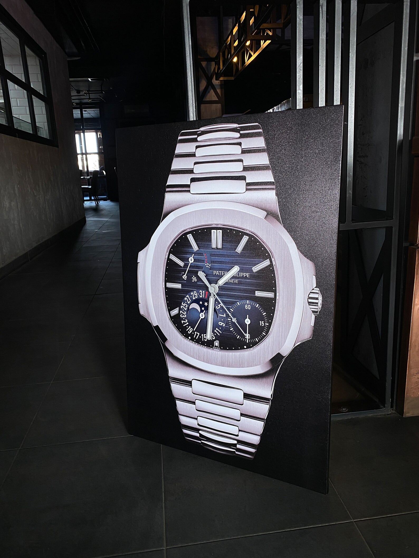 Real Clock on the Wall Patek Philippe, With Quartz Silent Mechanism ...